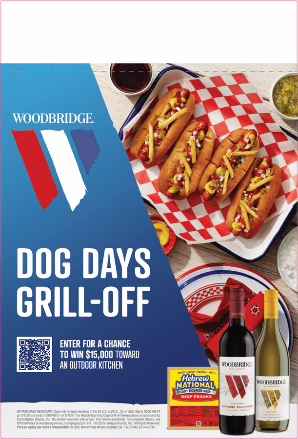 Woodbridge Dog Days Grill-Off Case Talker - Beef Franks - Ready To Print